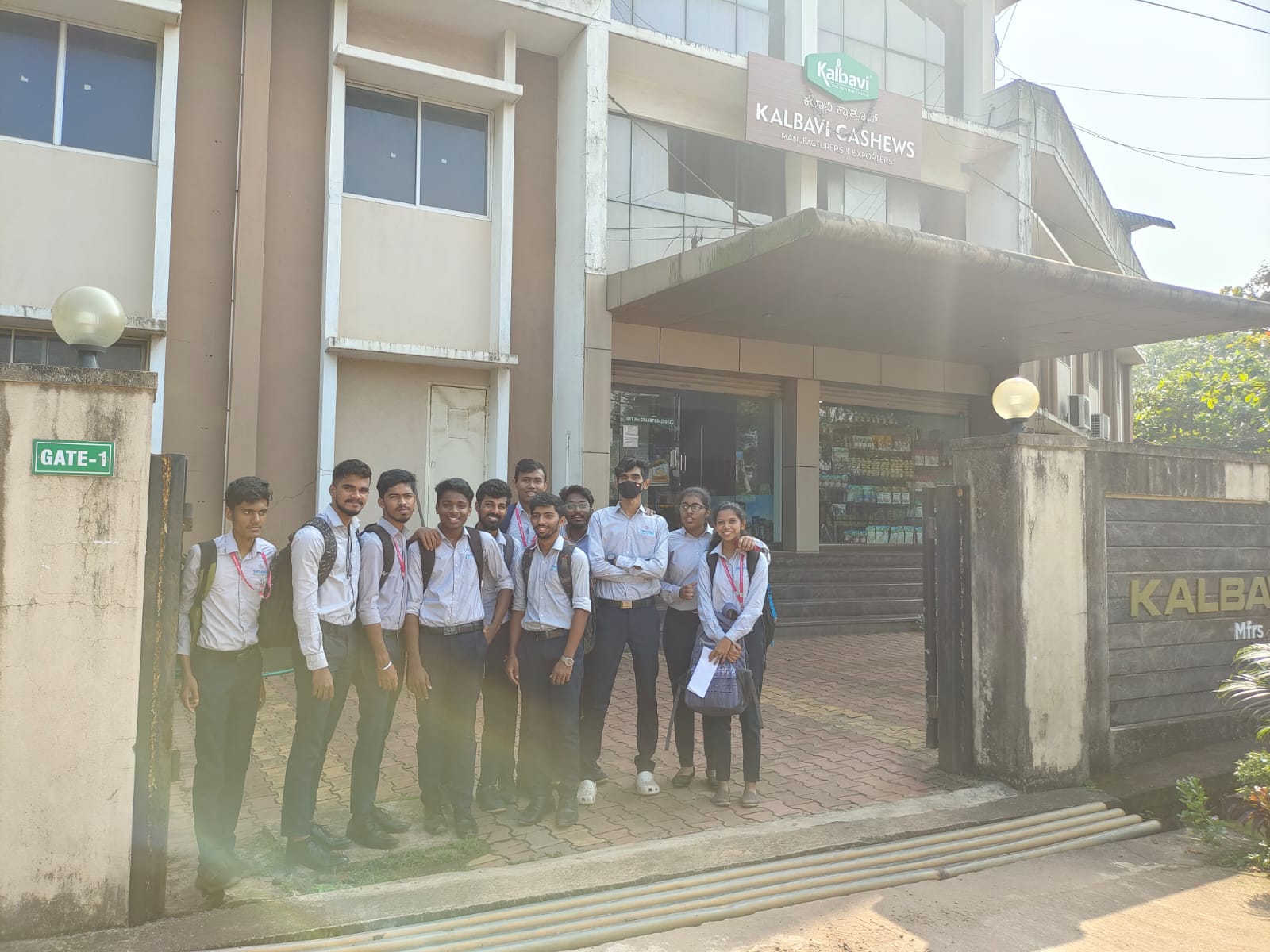 Industrial visit to Kalbavi , Cashew Factory, Baikampady Mangaluru by ...